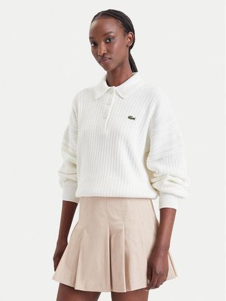Lacoste Pullover AF8272 Creme Regular Fit