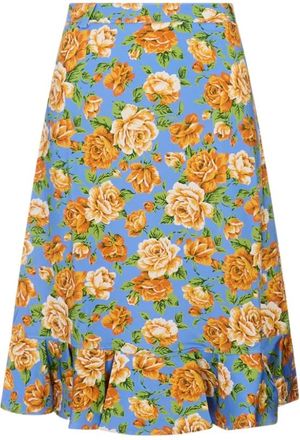 Paco Rabanne Femme, Jupes, Multicolore, Taille: 40 FR Mid Length Skirt