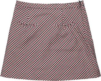 House of Sunny Femme, Jupes, Multicolore, Taille: 36 FR Heritage Check Mini Skirt