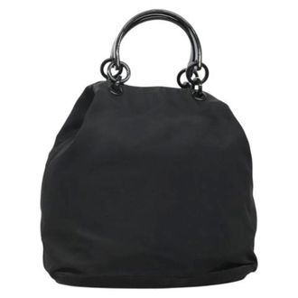 Prada Pre-owned Nylon sacs-main - Femme - Pre-owned - Noir - Taille: ONE Size