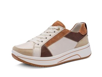 Ara Damen Sapporo Sneaker, Beach,Cream,Mocca,Mousse, 39 EU Weit