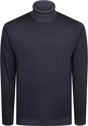 Daniele Fiesoli Homme, Pulls, Bleu, Taille: 2XL Pull &agrave; col roul&eacute;