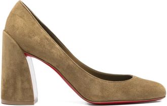 Christian Louboutin Hohe Schuhe - With Heel Brown - Gr. 37,5 (EU) - in Braun - f&uuml;r Damen
