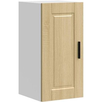 vidaXL Vidaxl - Armoire murale de cuisine Porto ch&ecirc;ne sonoma bois ding&eacute;nierie