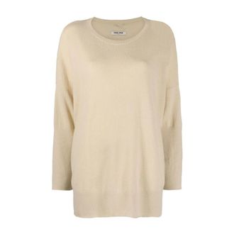 Max & Moi Mll Round Neck Sweater - - Knitwear - Damen - Braun - L