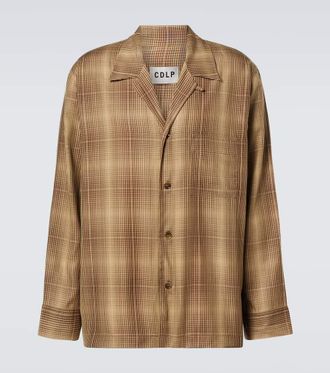 CDLP Chemise de pyjama à carreaux