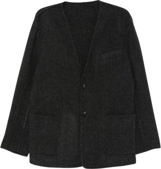 Eleventy Maille col V - Homme - Pulls - Gris - Taille: XL