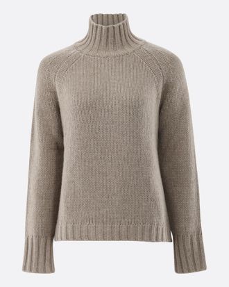 van Laack Stehkragenpullover mit Wolle und Kaschmir