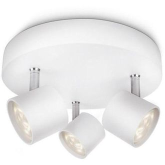 Philips LED Star 562433116 Plafonnier &agrave; spot LED 4.5 W blanc S049181