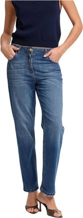 Kocca Femme, Jeans, Bleu, Taille: 44 FR Pantalon en denim d&eacute;contract&eacute;