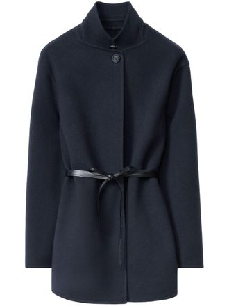 Fabiana Filippi veste &agrave; taille ceintur&eacute;e - Bleu