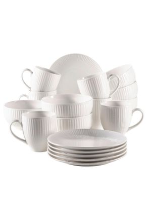 M&auml;ser Fr&uuml;hst&uuml;cksservice Dalia, Keramik, 18-teilig, Essen & Trinken, Geschirr, Geschirr-Sets, Kaffeeservice