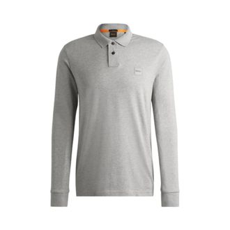 HUGO BOSS Passerby Polo - - Tops - Herren - Grau - L