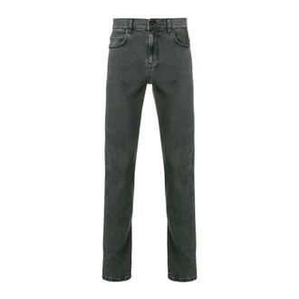 Alexander McQueen Mismatched Strummer Slim-Fit Jeans - - Jeans - Herren - Grau - W35