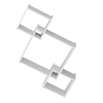 BESPORTBLE Multifunktionales Wandregal aus Langlebigem Material Modernes Mehrteiliges Aufbewahrungssystem für Wohnzimmer und Vielseitige Wanddekoration Platzspar