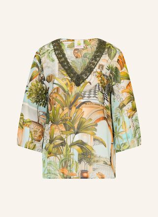 Princess Goes Hollywood Princess Goes Hollywood Blusenshirt Aus Seide Mit 3/4-Arm gruen