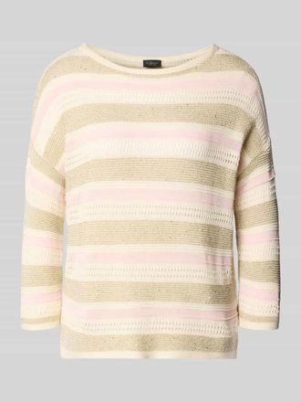 s.Oliver Black Label Regular Fit Strickpullover aus Baumwoll-Mix