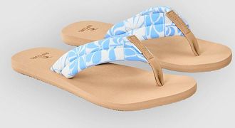 Rip Curl Freedom Plush Bloom Open Toe Sandalen blue
