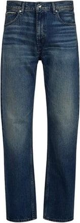 7 For All Mankind Jean large d&eacute;lav&eacute; en denim de coton