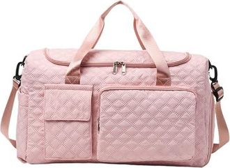 Generic Sac fourre-tout de sport pour femme, sac de gym avec compartiment &agrave; chaussures | Sac de transport pour femmes avec bandouli&egrave;re &eacute;largie,Sac de sport hu