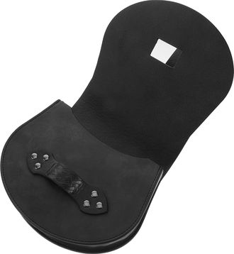 Milisten Vintage Wikinger Bauchtasche aus PU Leder Mittelalterliche H&uuml;fttasche mit Gro&szlig;em Stauraum f&uuml;r Cosplay Events und Renaissance Festivals