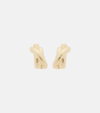 Ferragamo Boucles doreilles en plaqu&eacute; or