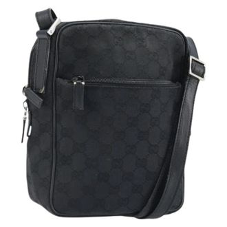 Gucci Pre-owned GG Canvas Schultertasche - - Pre-owned - Damen - Schwarzk - ONE SIZE