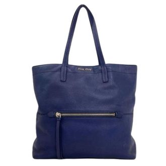 Miu Miu Damen, Pre-Owned, Blau, ONE SIZEGr&ouml;&szlig;e