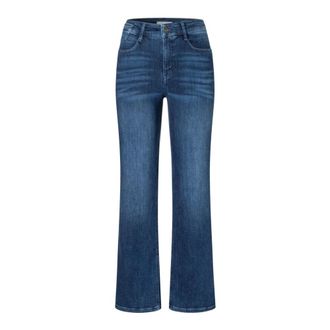 M.A.C Laura Flared Jeans - - Jeans - Damen - Blau - W32