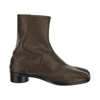 Maison Margiela Homme, Chaussures, Brun, Taille: 42 EU Bottines Tabi en cuir