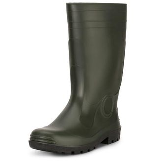 Ladeheid Bottes de Pluie Bottes en caoutchouc en PVC Homme LA-974 (Vert, 46 EU)