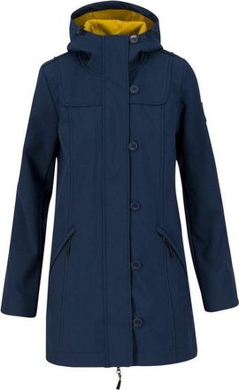 Blutsgeschwister Softshelljacke Blutsgeschwister Wild Weather Long Anorak Damen Jacke Softshell Mantel
