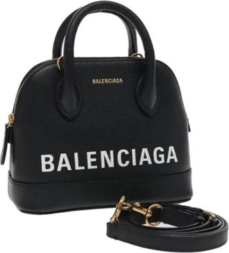 Balenciaga Pre-owned Cuir sacs-balenciaga - Femme - Pre-owned - Noir - Taille: ONE Size
