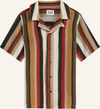 Scotch & Soda H&auml;kelhemd beige