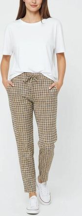 Gerard Darel Pantalon droit en m&eacute;lange de lin - Ficelle
