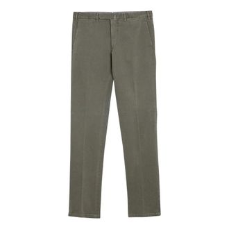 Santaniello Homme, Pantalons, Vert, Taille: S Pantalon coupe droite