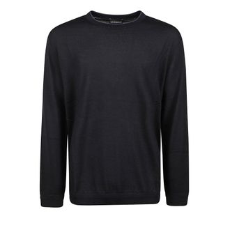 Emporio Armani Reise-Pullover - - Knitwear - Herren - Blau - S