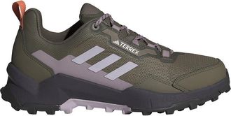 adidas Damen Terrex AX4 Hiking Shoes Wanderschuhe, Olive strata/Silver Dawn/preloved fig, 36 2/3 EU