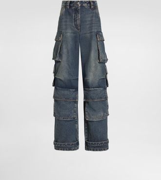 Dolce & Gabbana 5-pocket Denim Trousers - Frau Denim Mehrfarbig 44
