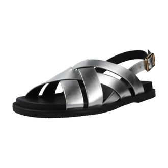 Geox Femme, Chaussures, Gris, Taille: 40 EU Adelash Flat Sandal