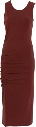 Patrizia Pepe Robe Au Genou - Marron