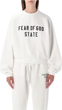 Fear of God Damen, Sweatshirts & Hoodies, Weiß, MGröße