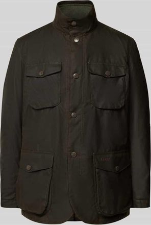 Barbour Regular Fit Jacke aus gewachster Baumwolle