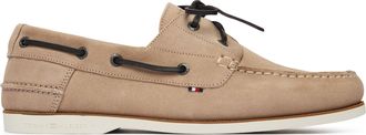 Tommy Hilfiger Halbschuhe Tommy Hilfiger FM0FM05387 Beige