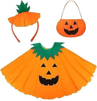 Generic Deguisement Halloween Femme Costume Cosplay Ensemble de Costumes de Citrouille pour Adultes, fête dhalloween Modèle De Manteau Médiéval