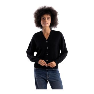 Pinko Pinko - Vienna Cardigan - Femme - Pulls - Noir - Taille: 40 FR