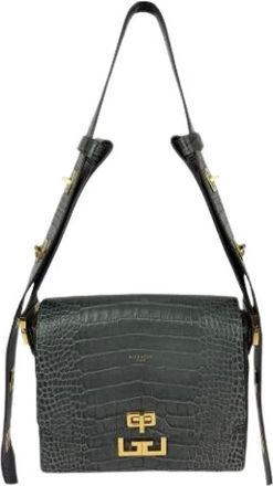 Givenchy Pre-owned Sac bandouli&egrave;re moyen Eden - Femme - Pre-owned - Gris - Taille: ONE Size