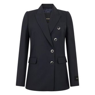 Pinko Pinko, Damen, Jacken, Blau, SGr&ouml;&szlig;e