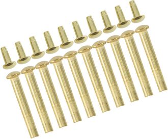 Cabilock Reparaturset Für Faltfächer Aus Edelstahl Nieten Und Muttern Für Das Wartungsset Für Handfächer