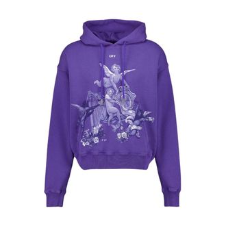 Off-white Sweat &agrave; capuche violet Putti Skate - Homme - Sweatshirts et sweats &agrave; capuche - Violet - Taille: XS